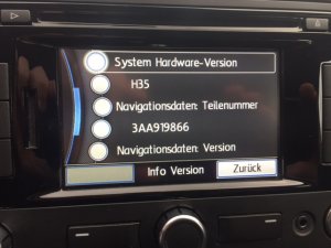 Navigationsmodul RNS 315 - Audiosystem RCD 310 - Bluetooth
